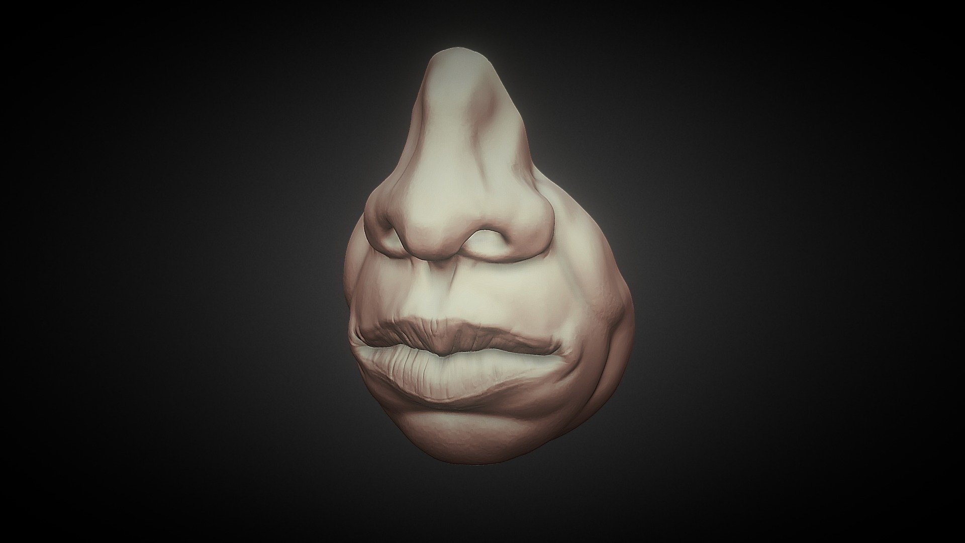Mouth & Nose: Day 01 Sculpt January - 3D model by bradatkinsondesign ...