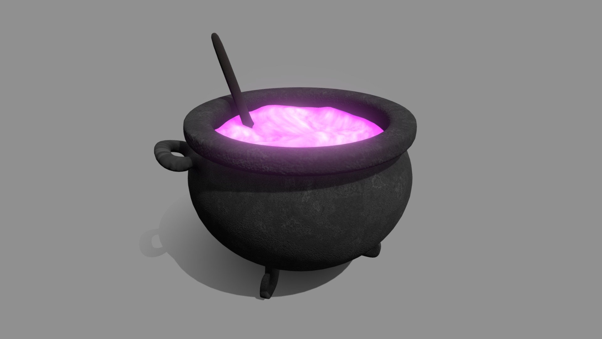 Cauldron - 3D model by Beatriz Mariano (@beasoft) [4b7e620] - Sketchfab