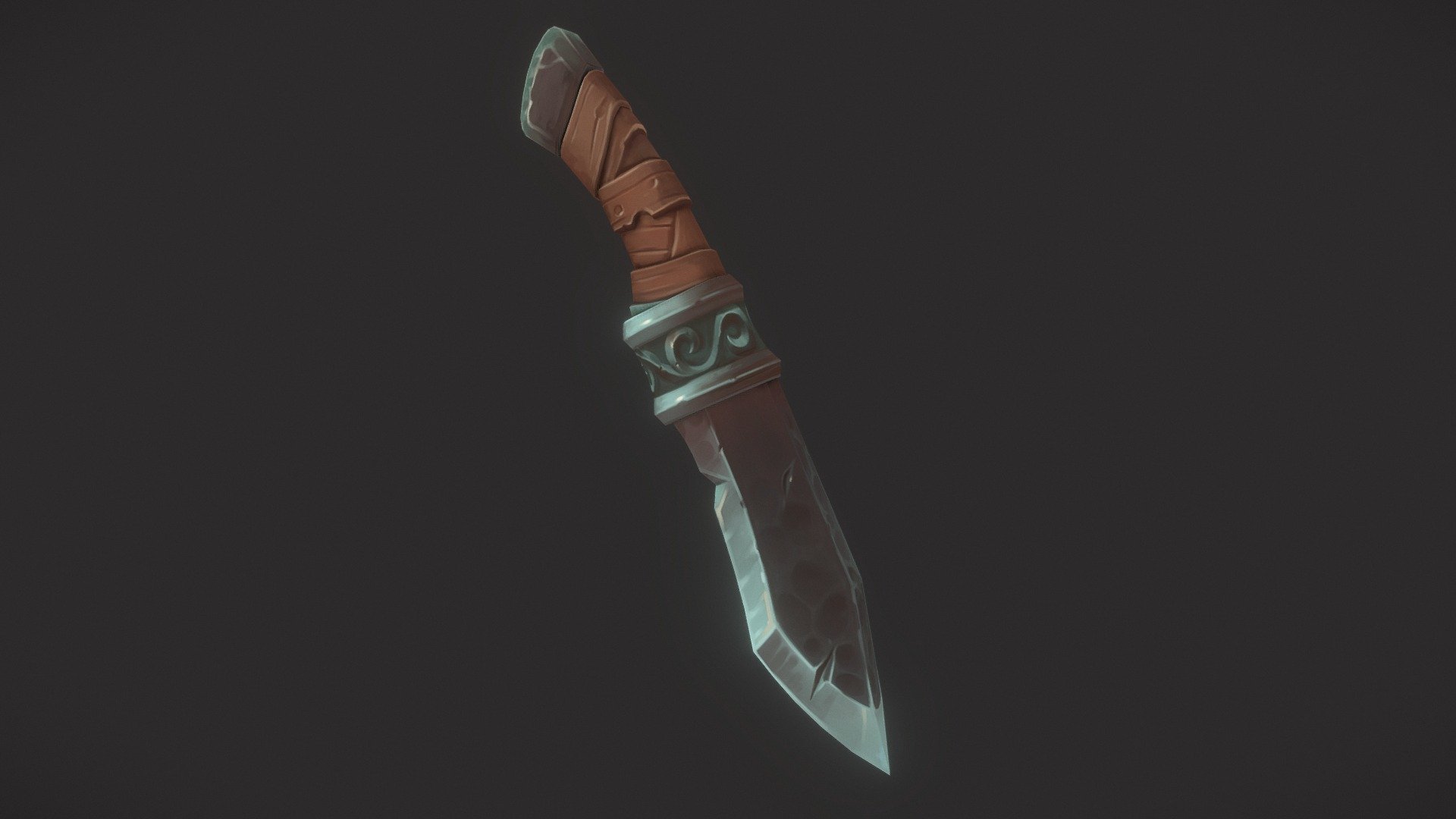 Knife Hand Paint - 3D model by Vadim Rychkov (@vadim_rychkov) [4b7f3e2 ...