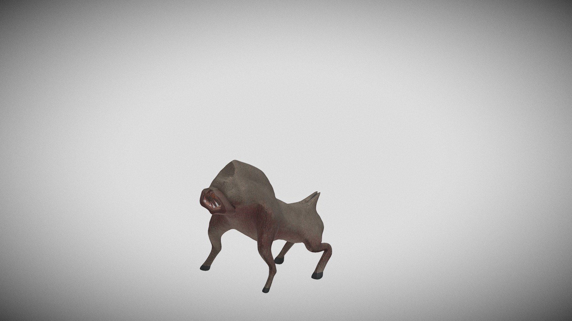 Beast Character Animation - 3D model by Tom Davies (@Tjdavies) [4b7f478 ...