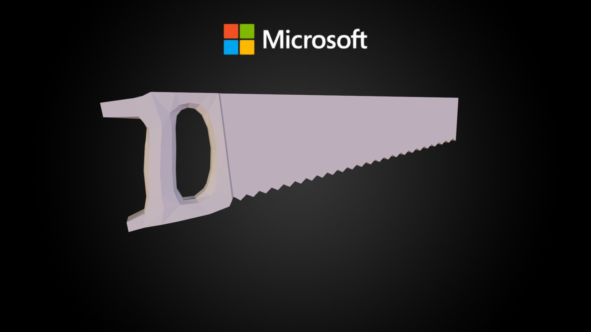 Saw - Download Free 3D model by Microsoft [4b7f836] - Sketchfab