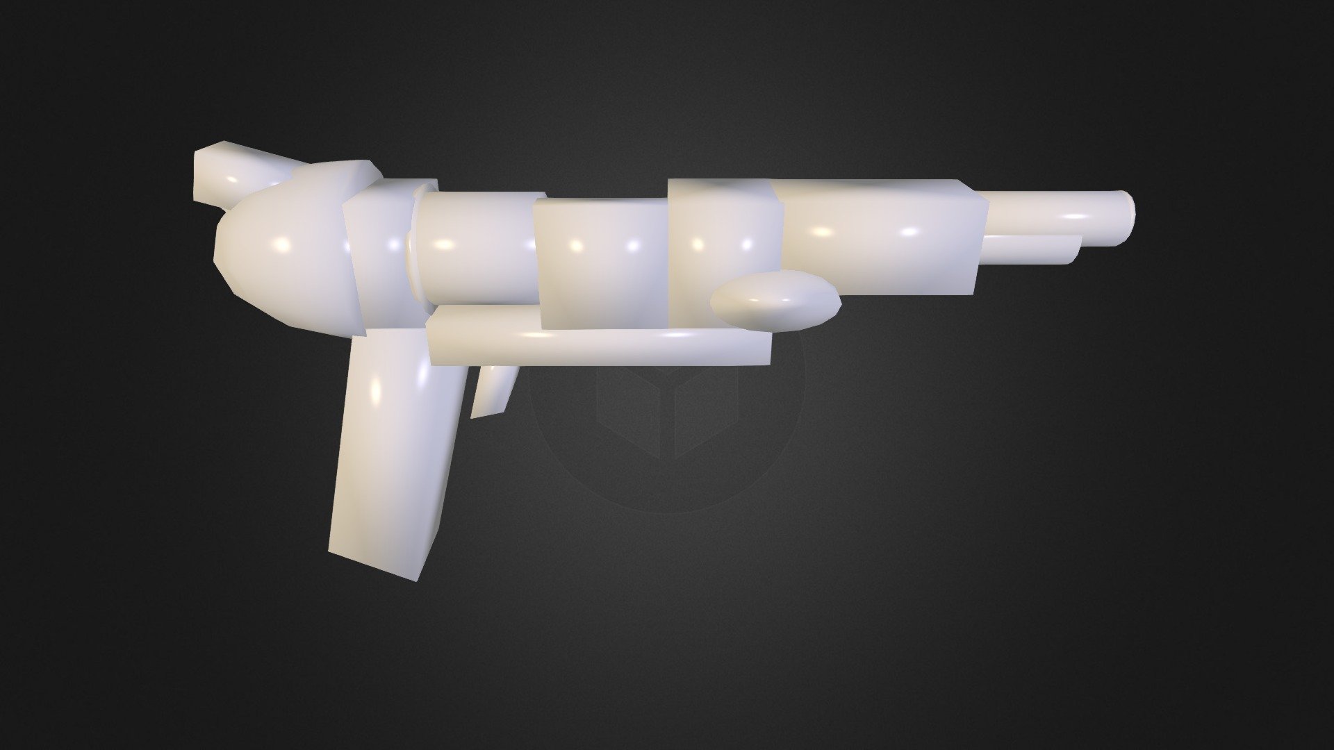 Basic Space Gun Mesh - 3D model by LolEthann [4b7fc61] - Sketchfab
