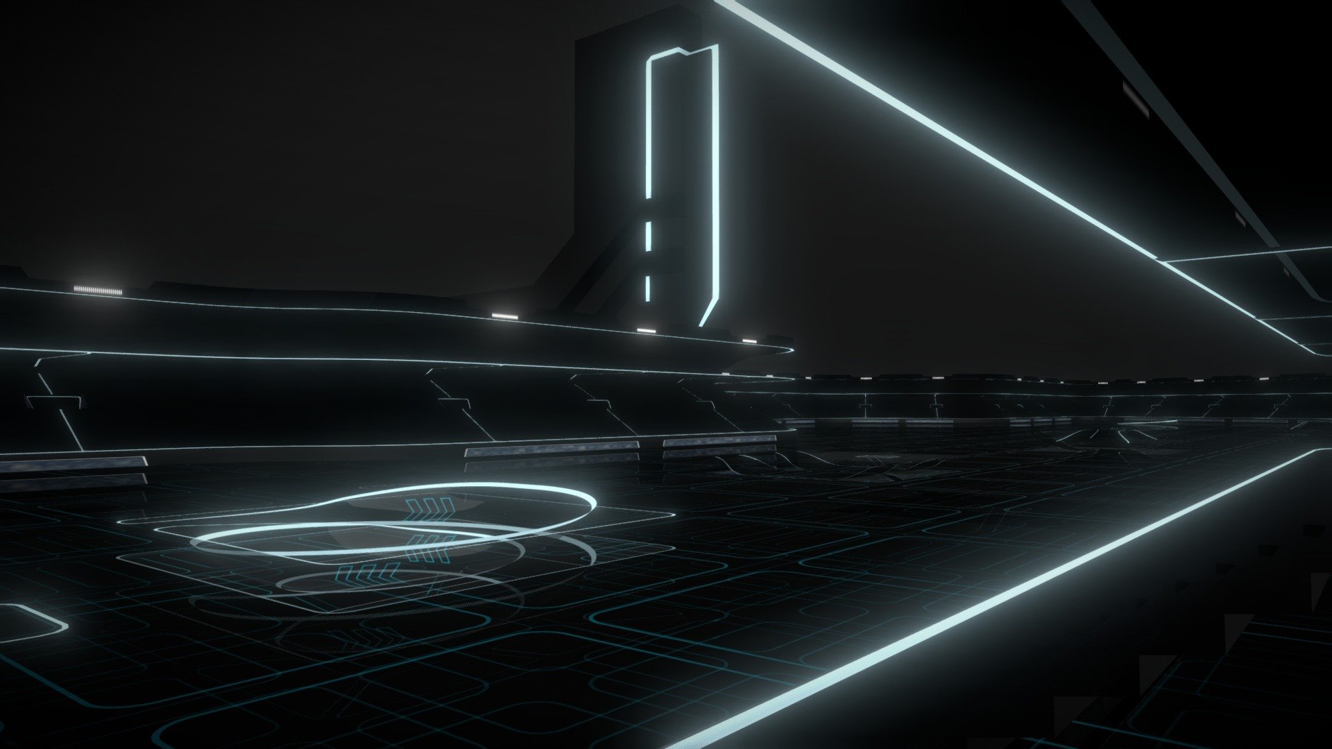 Tron Legacy Lightcycle Arena V2 (Remodel) - 3D model by Shriker1 ...