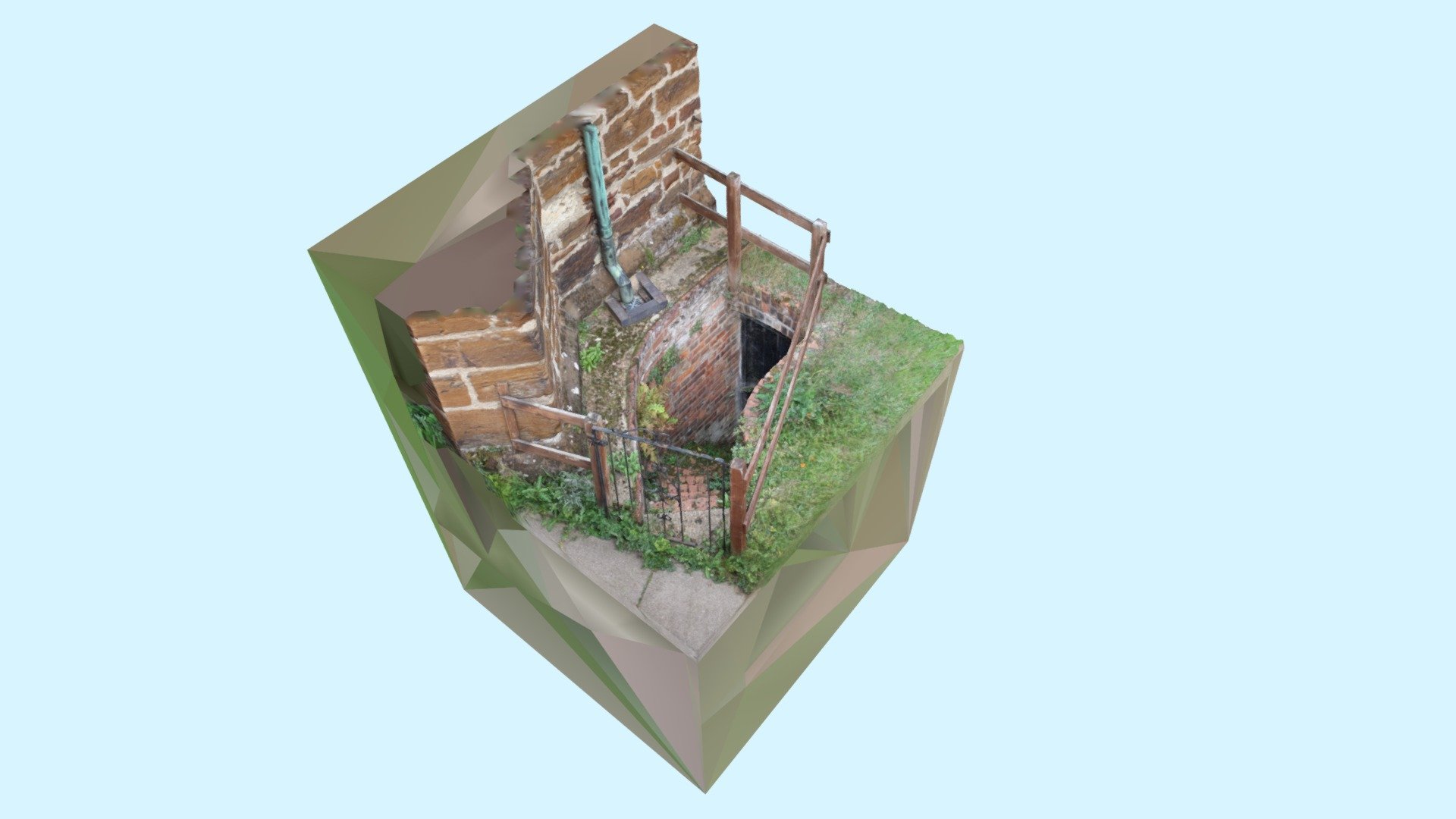 Cellar Stairs at St Andrew's Church, Ampthill - Download Free 3D model by Bob Currie ...