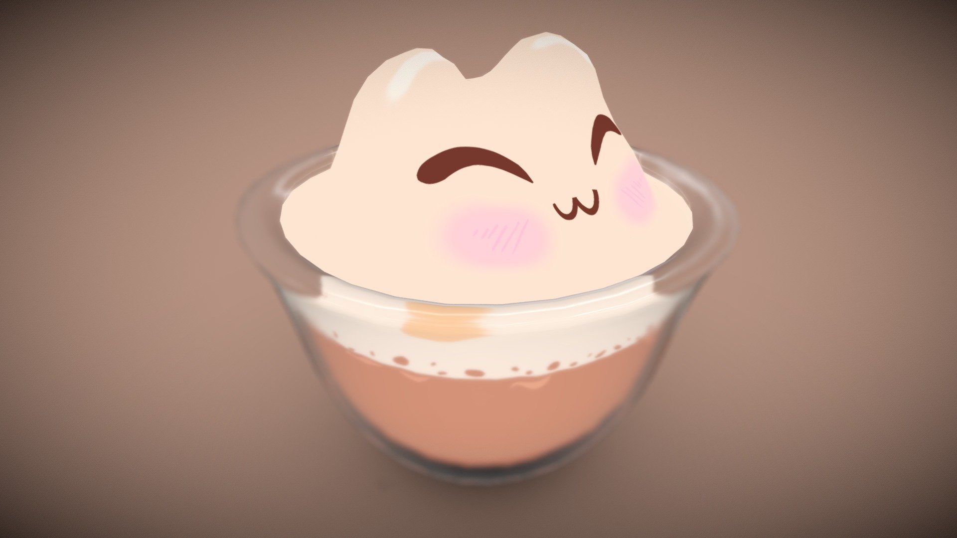 Cute Mocha Cat :3 - Download Free 3D model by Kigha [4b8158f] - Sketchfab
