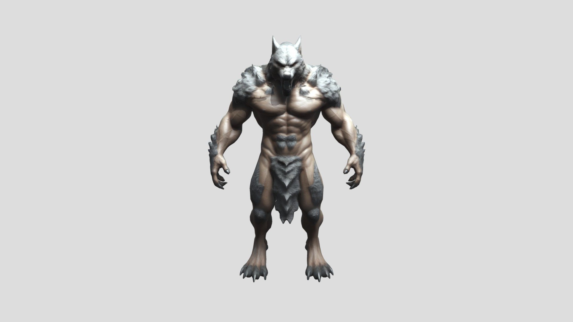 wolf - 3D model by soi534373 [4b82854] - Sketchfab