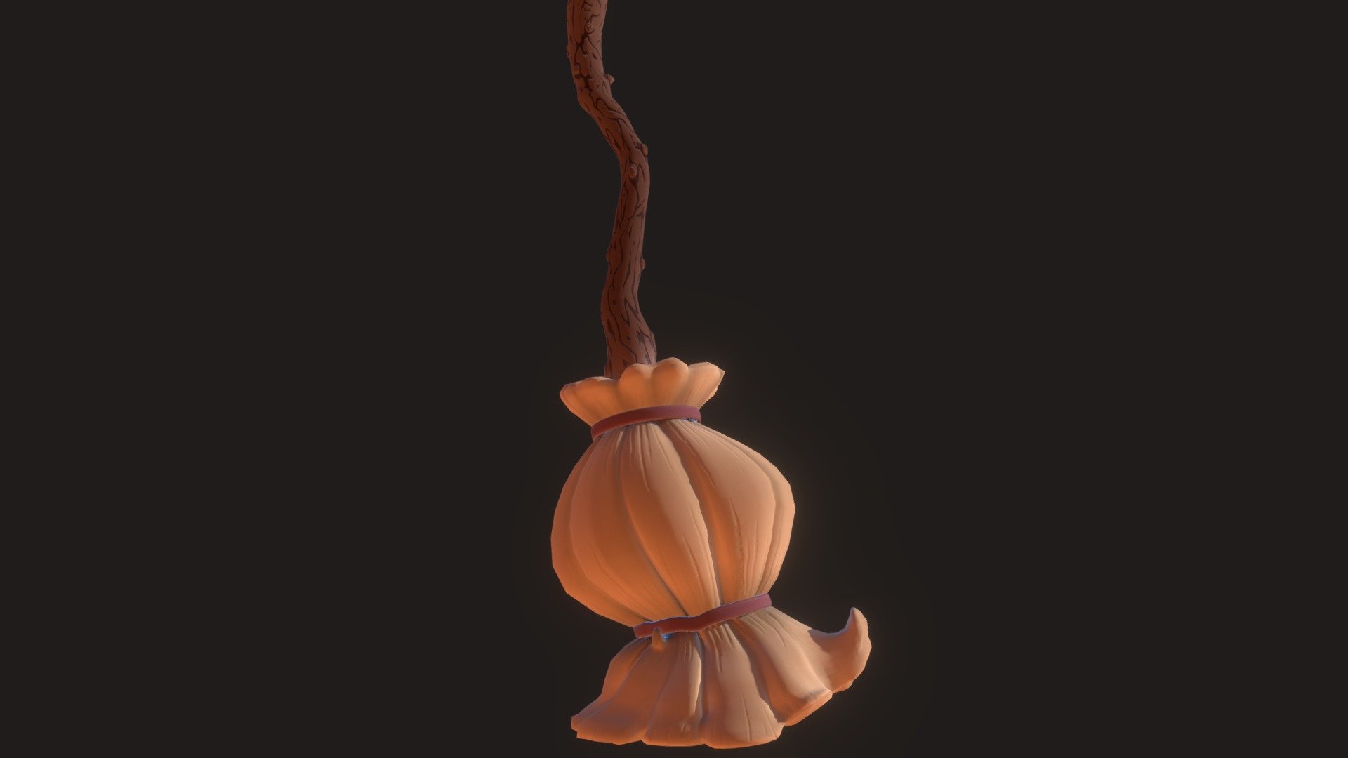 Stylized Broom - Download Free 3D model by meganem [4b82865] - Sketchfab