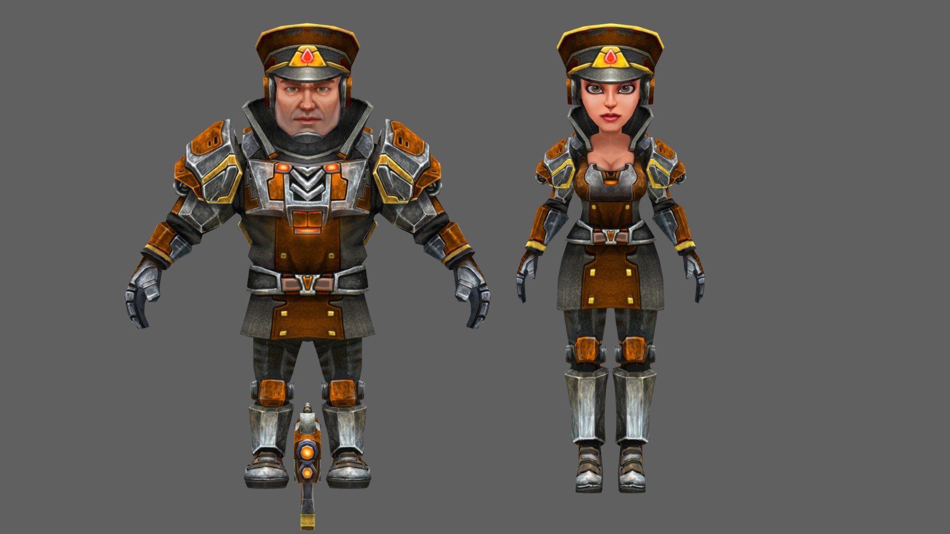 F_Engineer_Hilda_new - 3D model by CC (@ccsf) [4b831a6] - Sketchfab