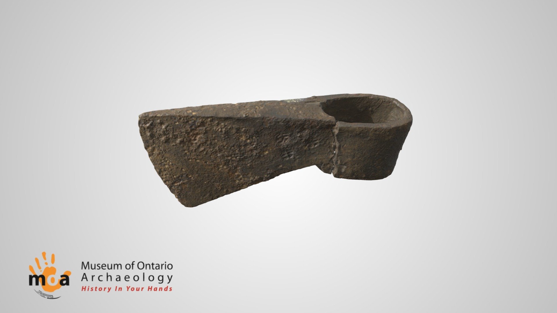 Iron axe head (AiHa-14 R-91) - 3D model by MuseOntArch [4b843eb ...