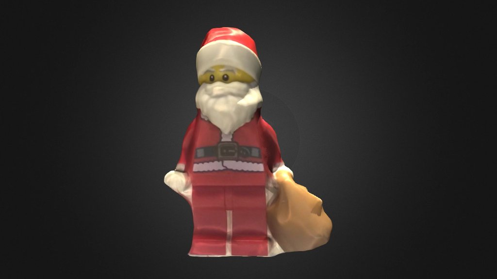LEGO Santa - Download Free 3D model by Pixelio [4b867a6] - Sketchfab