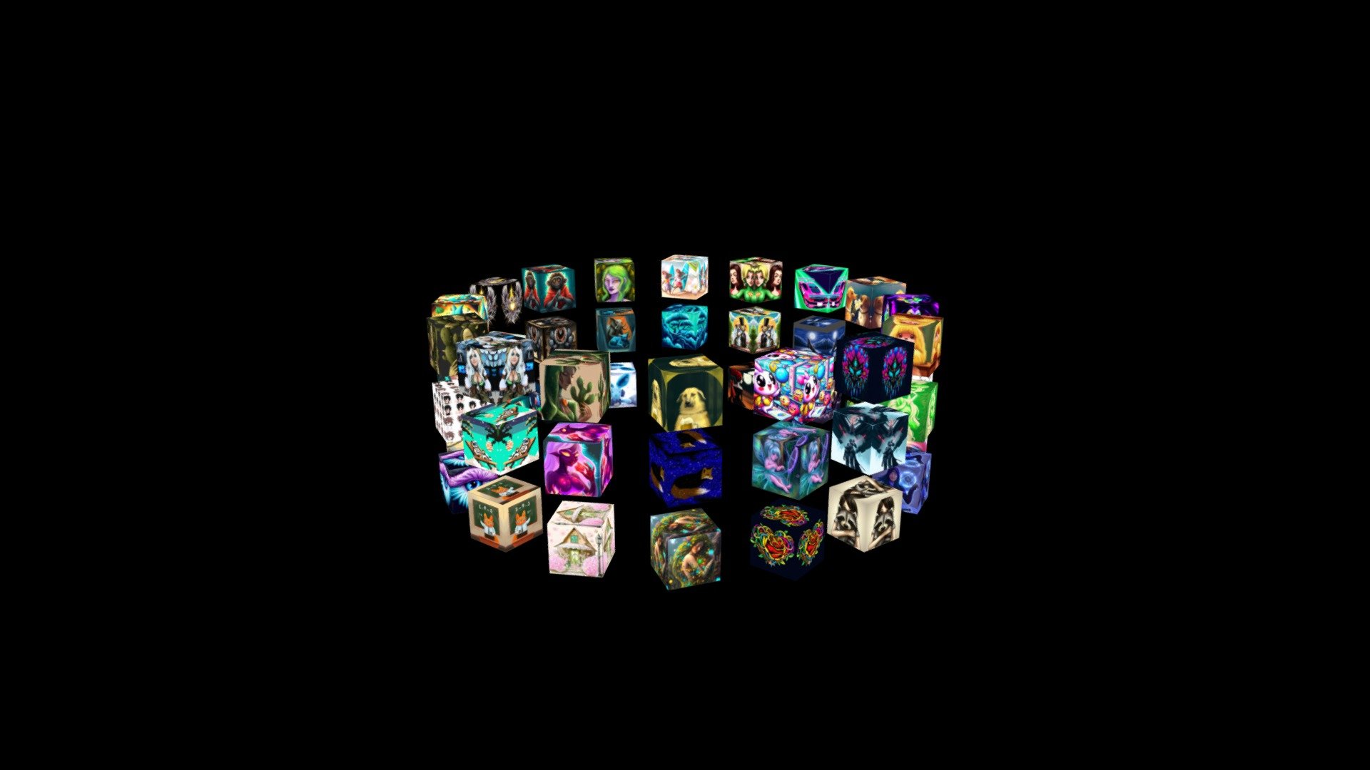 DallE Art World 203 - Download Free 3D model by klrxyz [4b86898 ...