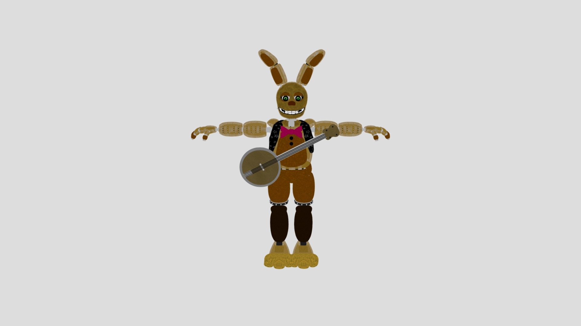 spring-bonnie-fnaf-34 - 3D model by tibosun10 [4b89dc6] - Sketchfab