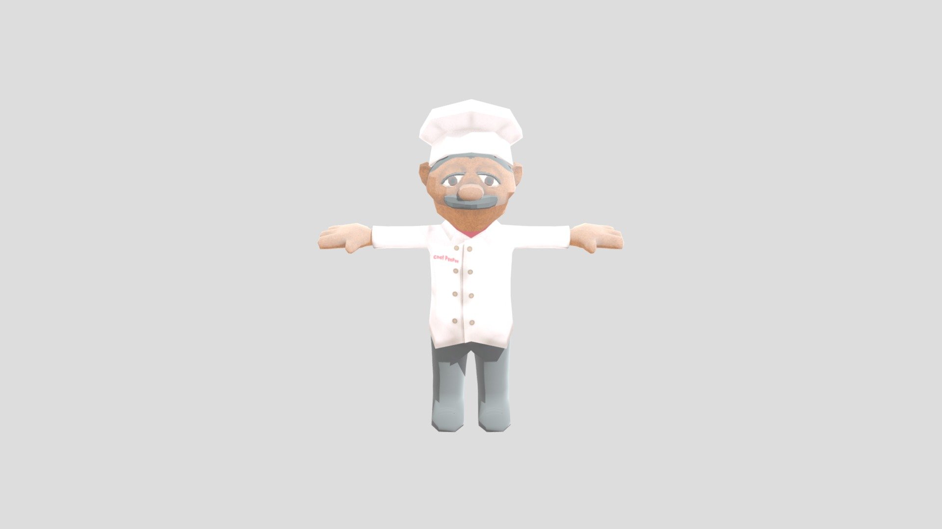 Chef Pee Pee Model - 3D model by zachxer [4b8c6ae] - Sketchfab