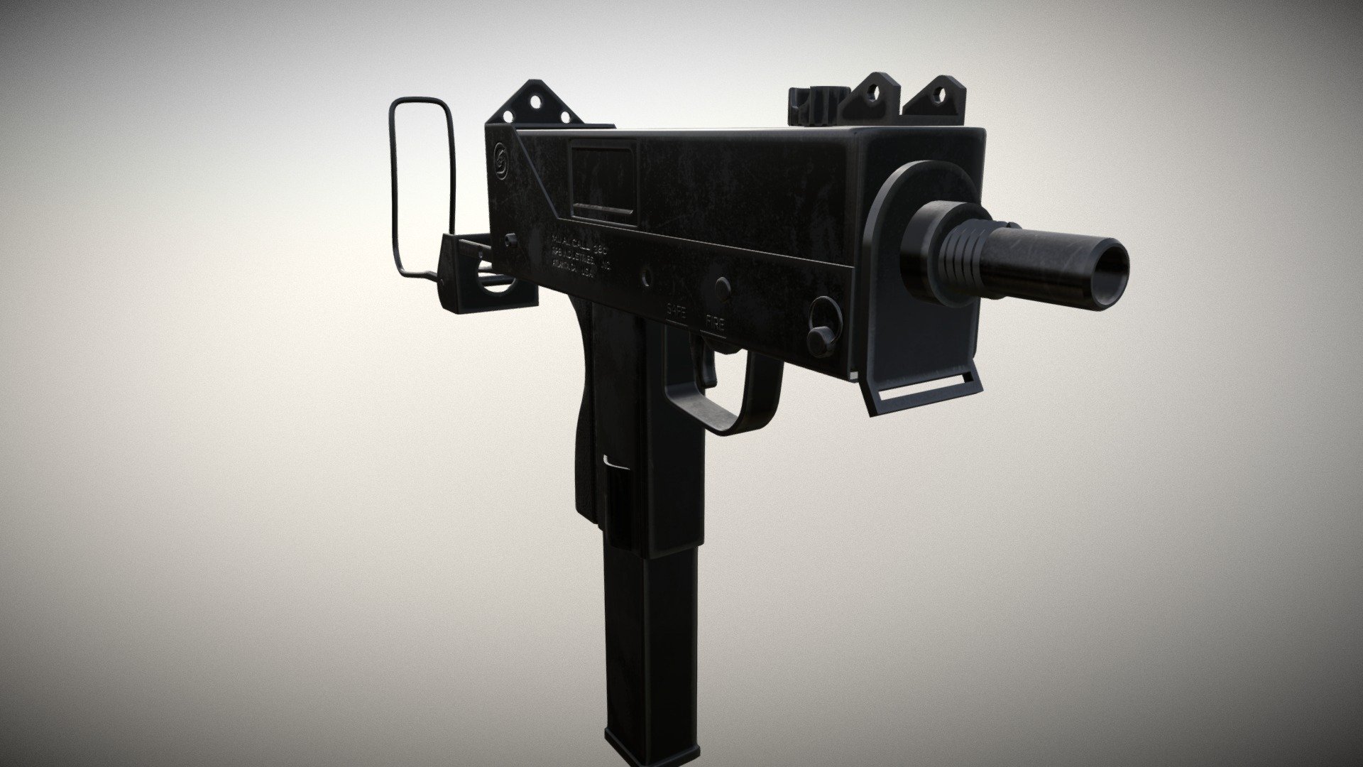 Ingram Mac 10 - 3D model by keith_jones [4b8d903] - Sketchfab