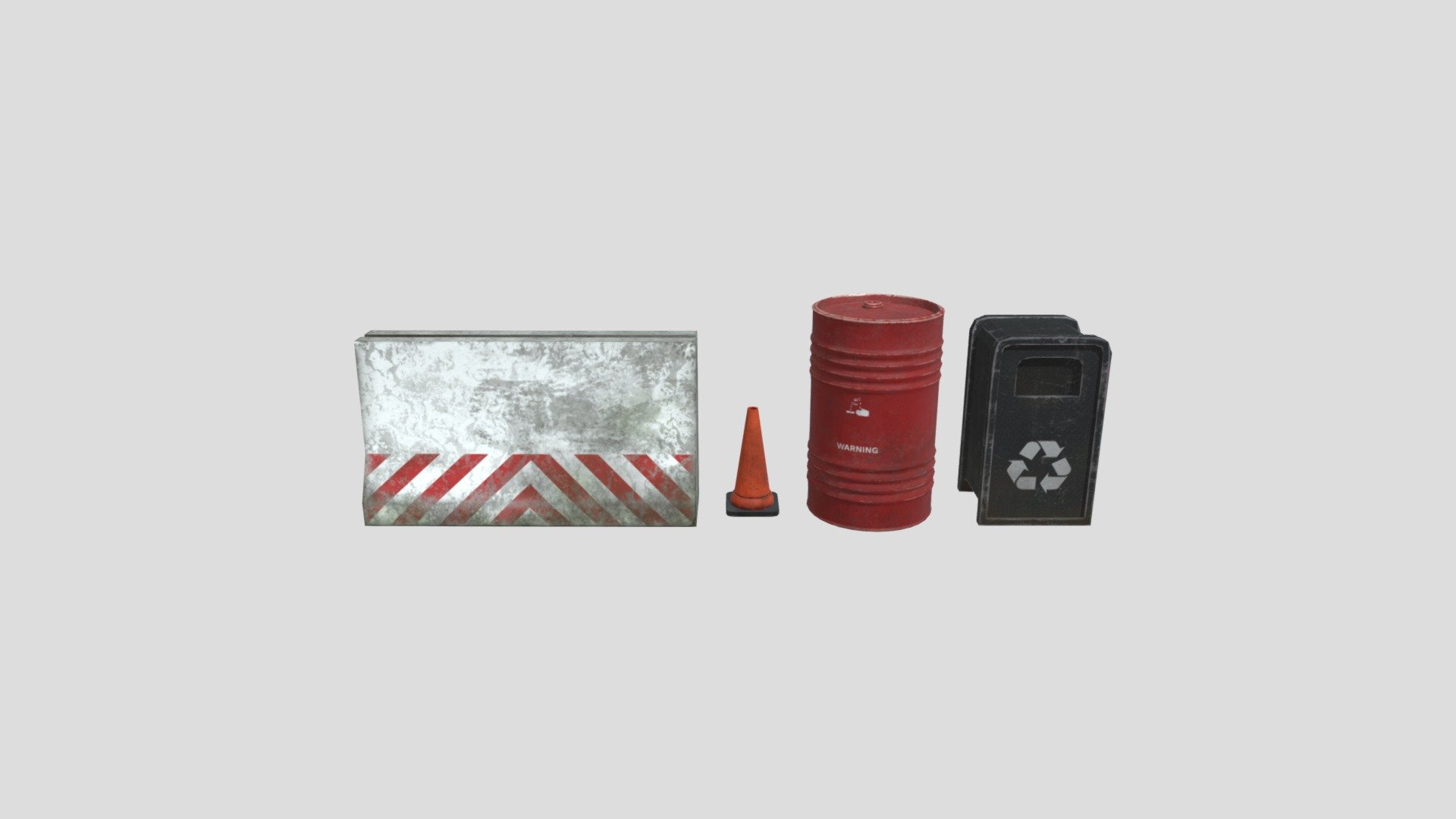 City Props - Download Free 3D model by Krest (@som777nik) [4b8de1f ...