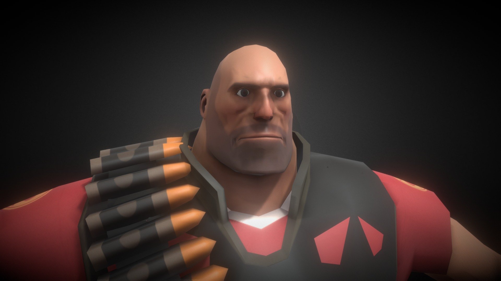 Red Heavy (TF2) - Download Free 3D model by VV (@VV2006) [4b8e483 ...