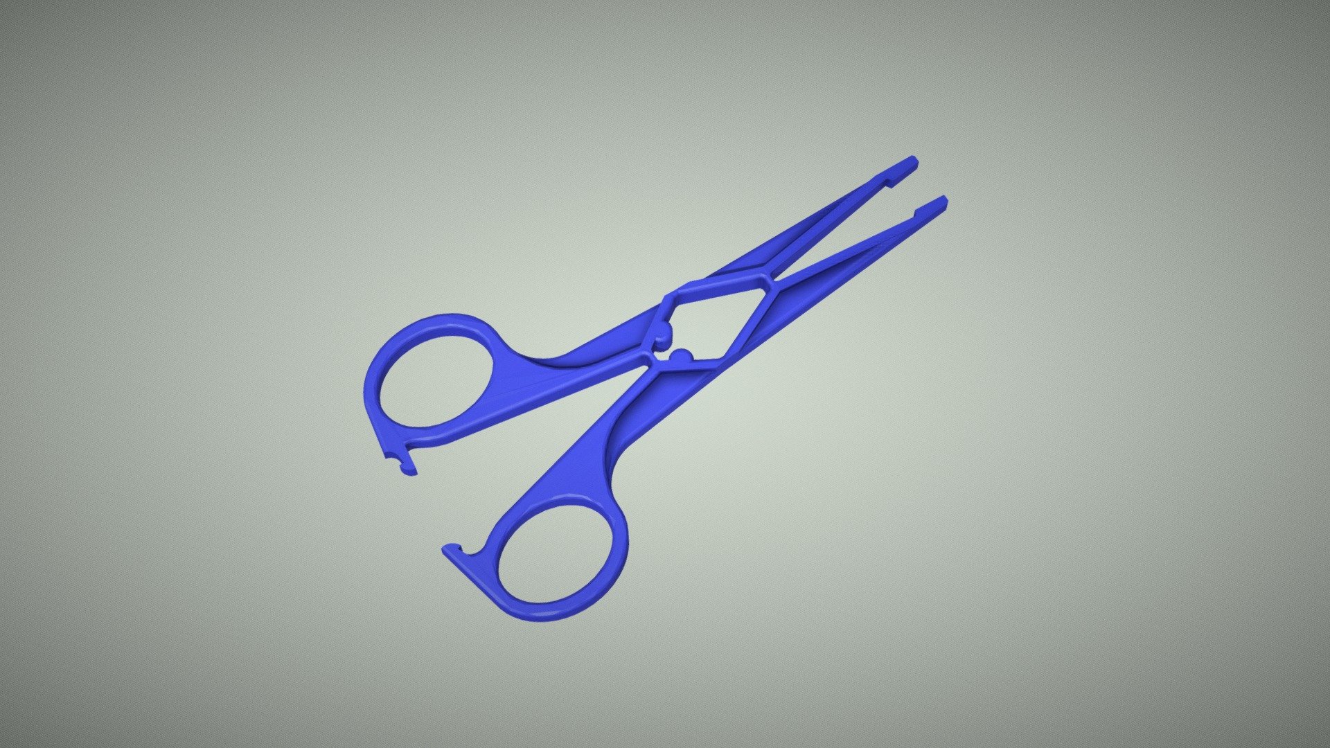 Monolithic plastic forceps for the hobbyist - Download Free 3D model by ...