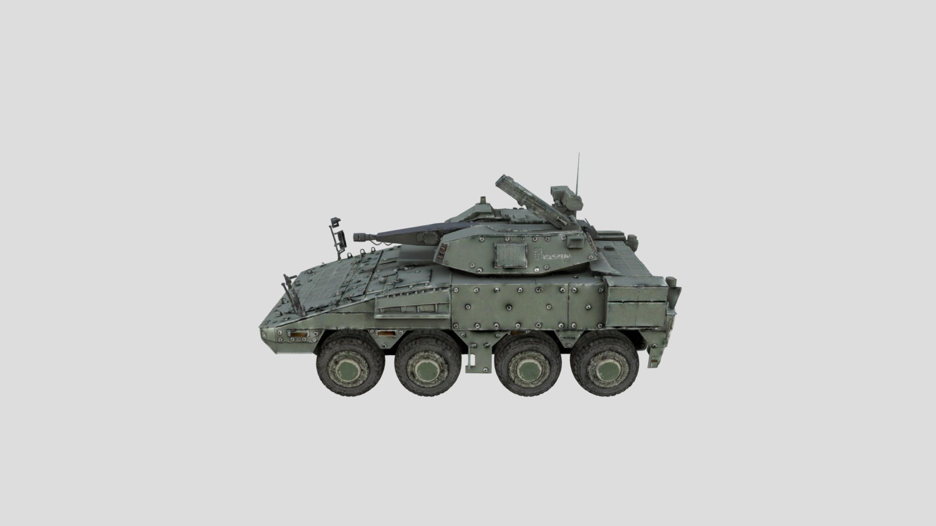 Tank AA-2 - Download Free 3D model by Mike (@Mike1980) [4b91d54 ...