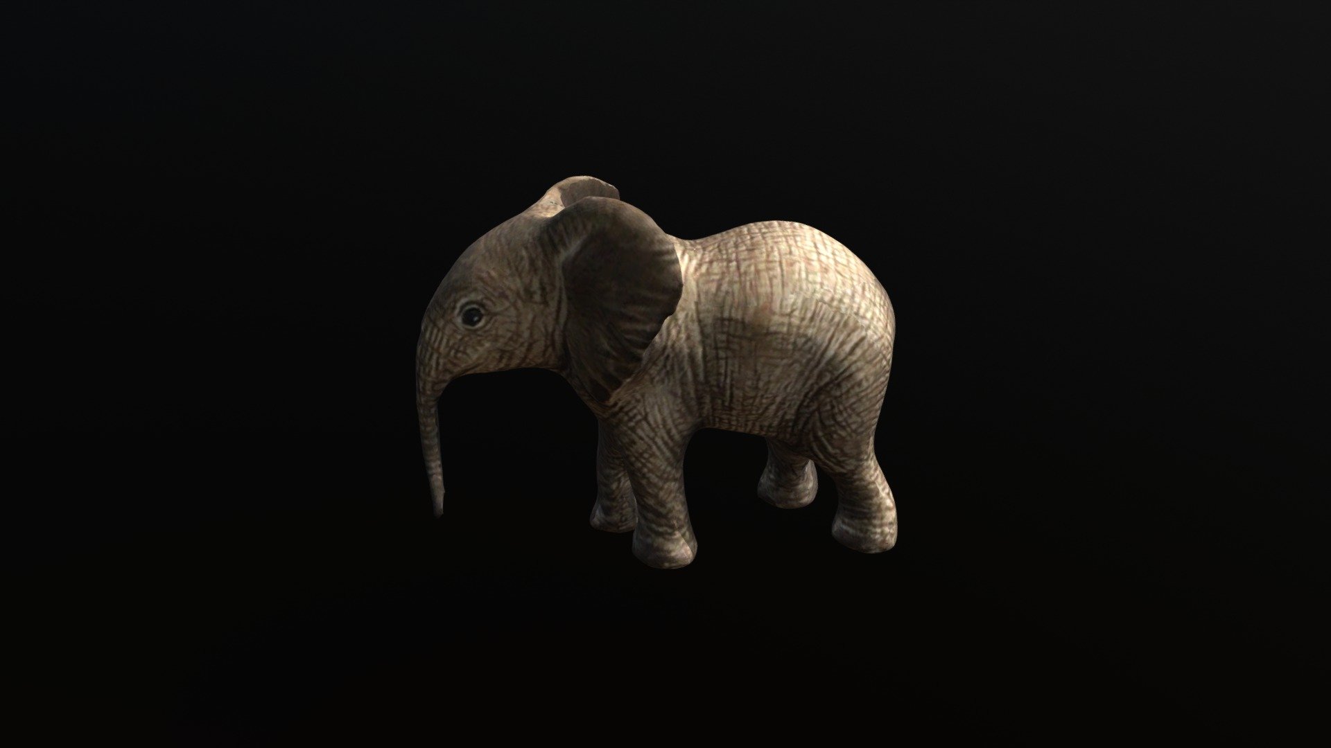 Elephant scan 1 - 3D model by acerriteno [4b91f80] - Sketchfab