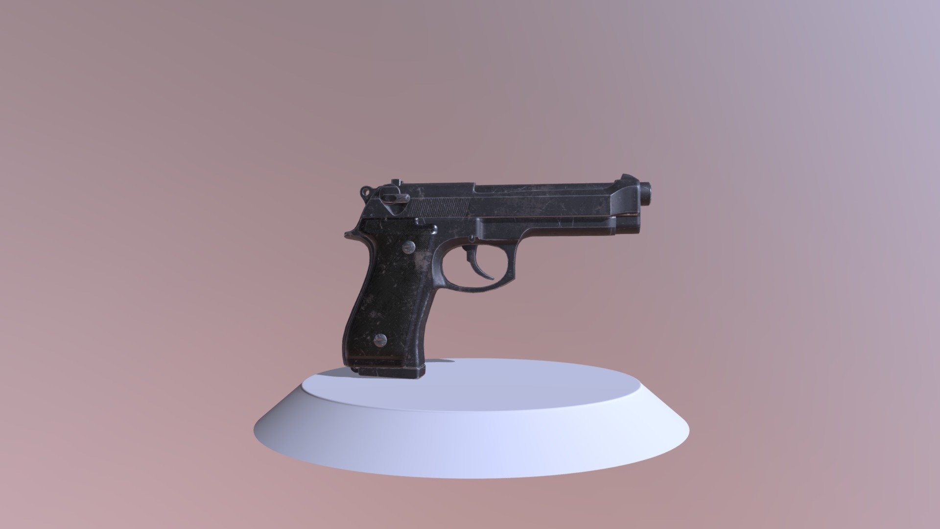 Beretta 92FS - 3D model by MariusTorseth [4b941a1] - Sketchfab
