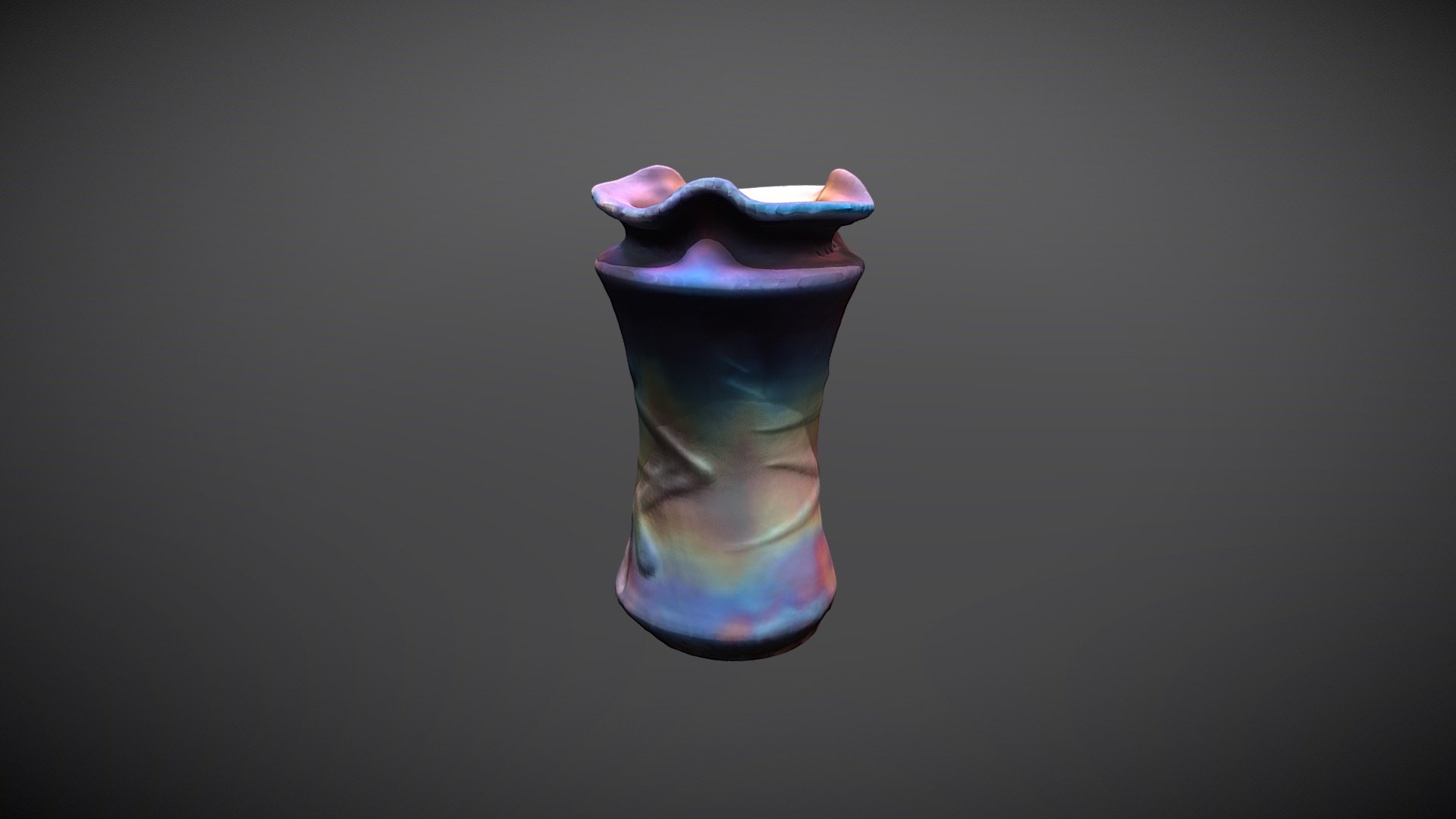 Colorful Vase - 3D model by smithlc [4b96280] - Sketchfab