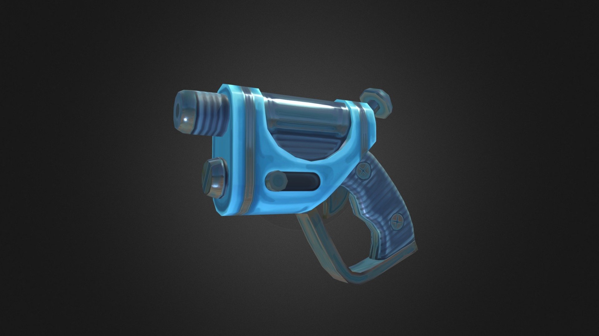 Simple Cute Pistol - 3D model by Aaron Lutes (@alutes01) [4b978ea ...