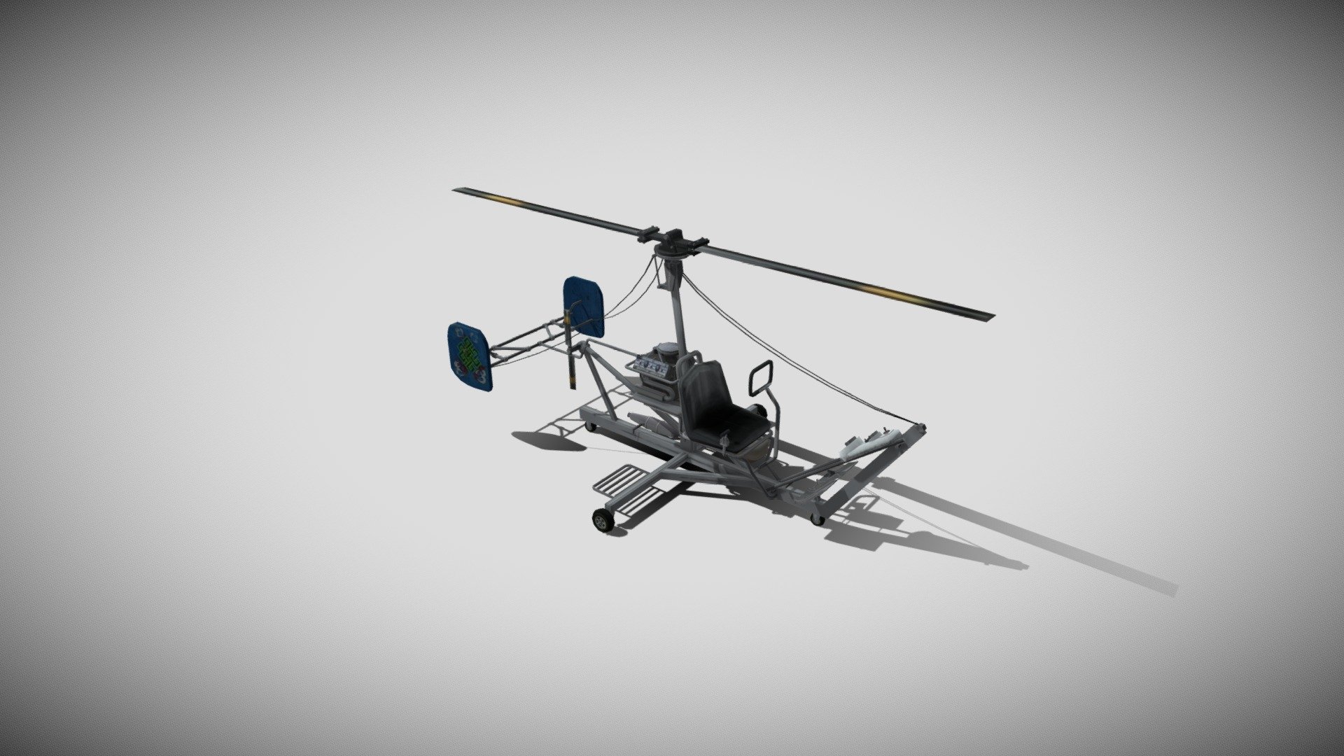 Gyrocopter Far Cry - 3D model by gorila_mods [4b97b6f] - Sketchfab