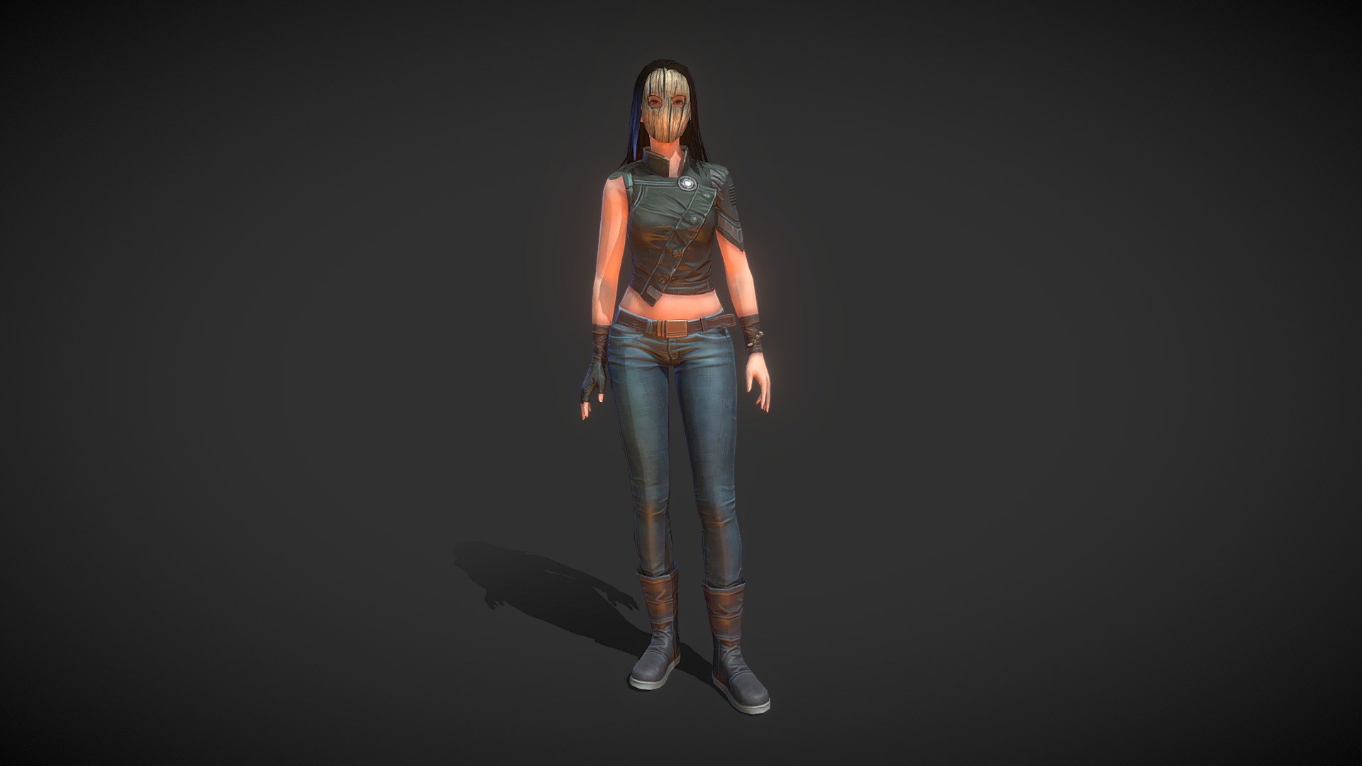 Punk 2 - 3D model by Anand Mahal (@AnandMahal) [4b97db6] - Sketchfab