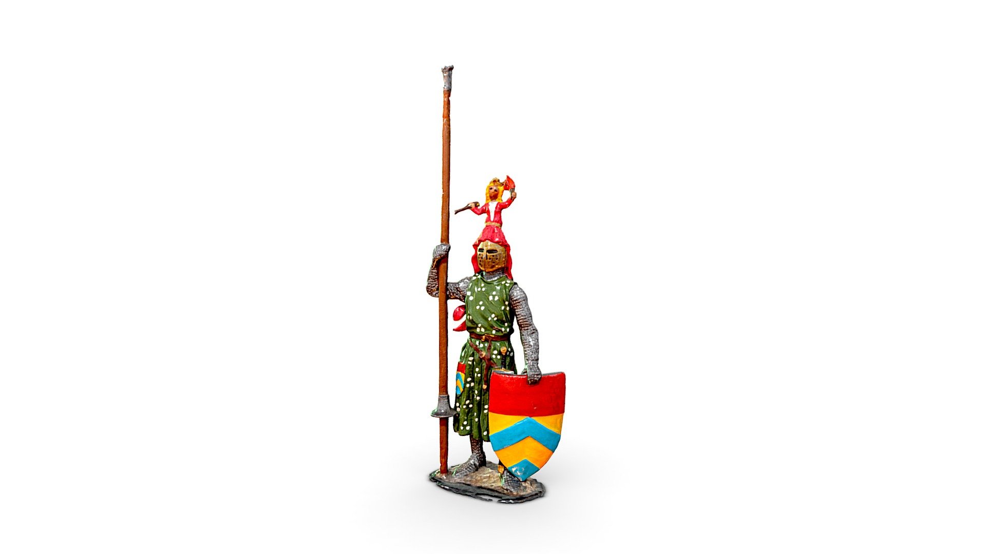 The Green Knight - 3D model by Luthonium - Virtual Heritage (@luthonium ...