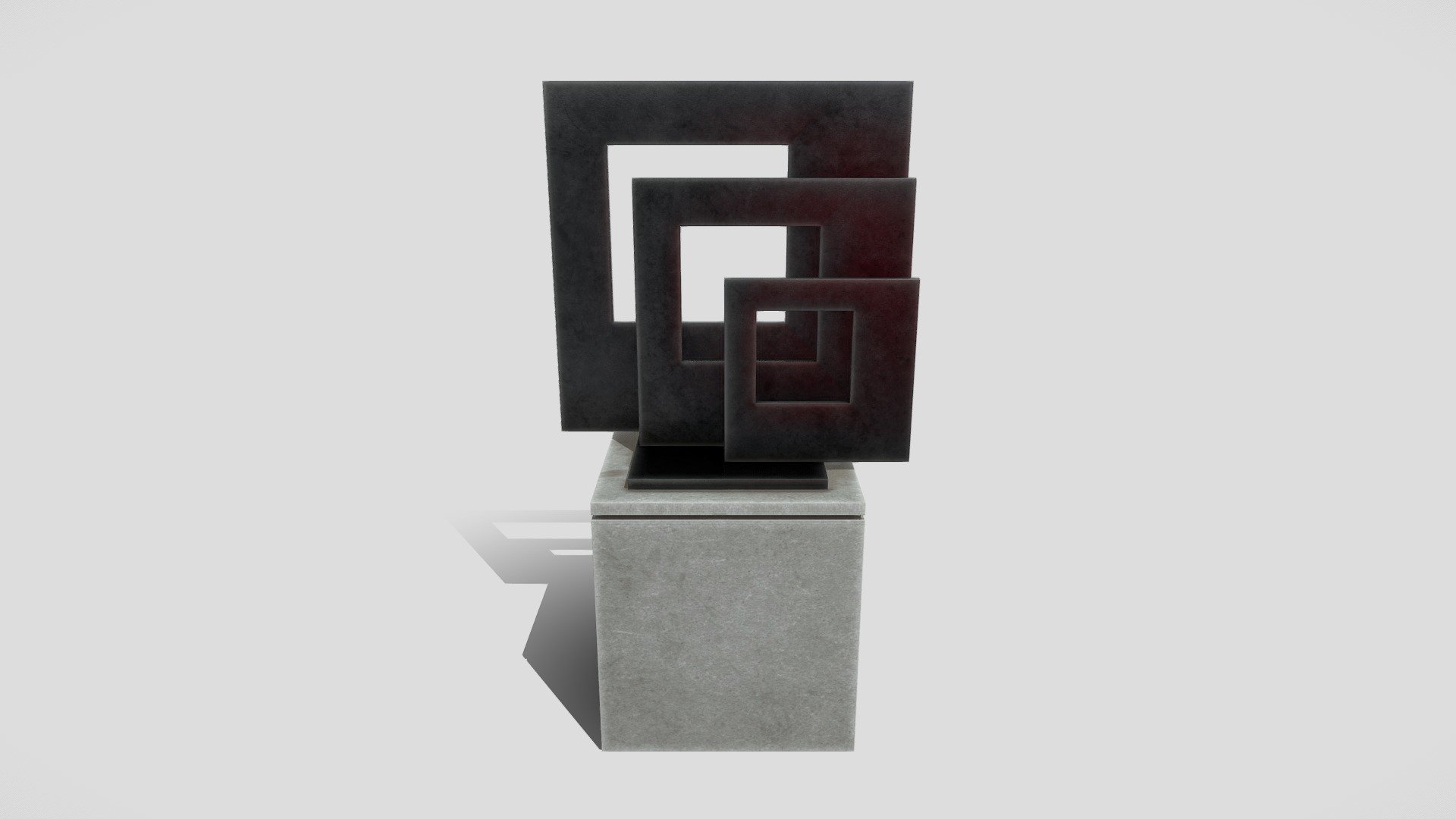 Abstract Metal Art Sculpture 01 - 3D model by gogoskilla [4b99226 ...