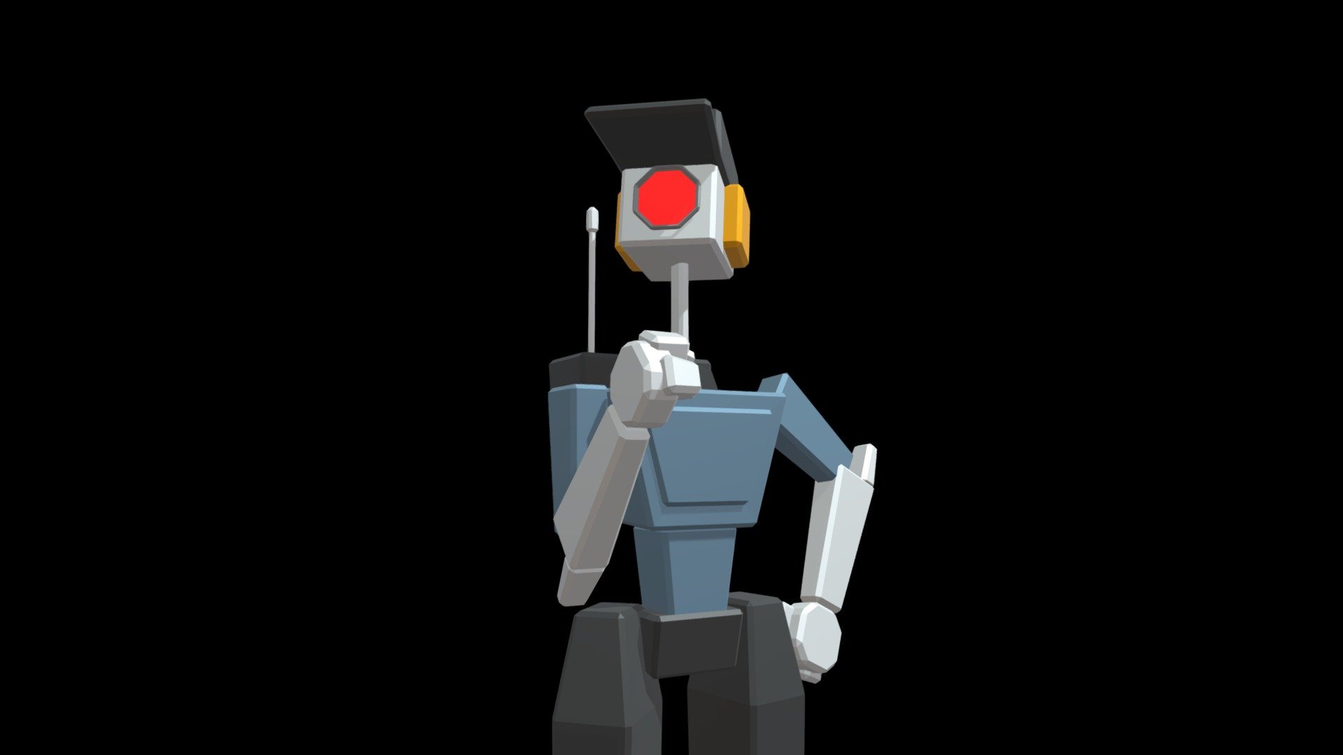 Robot - SCOU73R - Download Free 3D model by Dary Muhammad (@DaryMana ...