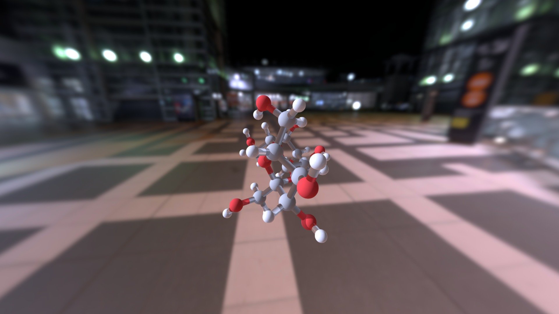 sugar-sucrose-molecule - 3D model by aarongar5992 [4b9d044] - Sketchfab
