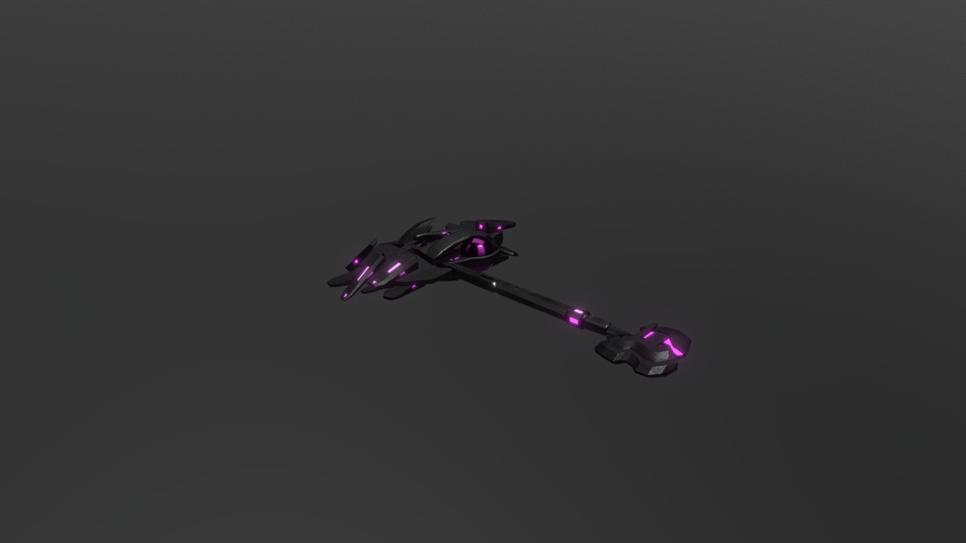 Alien Hammer Concept Purple Glow - 3D model by NickDraws [4b9d486 ...