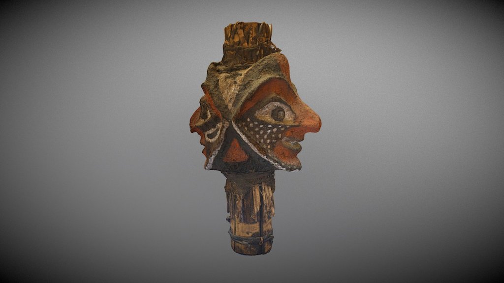 Double-headed figure - 3D model by gpavlid [4b9e630] - Sketchfab