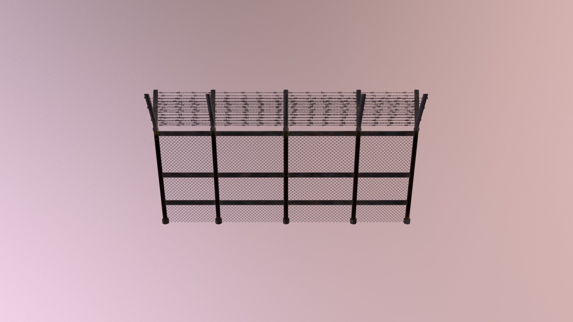 Barbed Wire - 3D model by Eleonora Baldi (@baldieleonora) [4b9ff7b ...