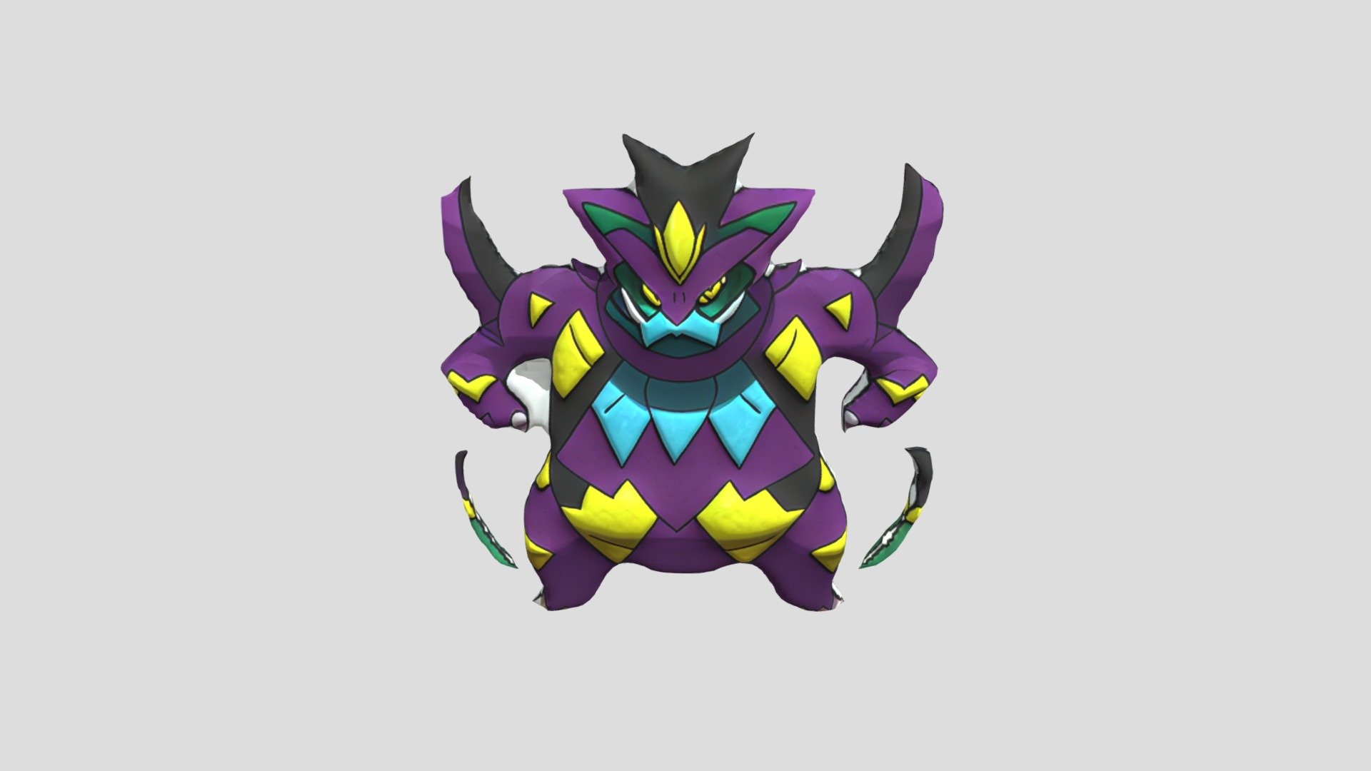 Pokemon Goal 885 - Download Free 3D model by klrxyz [4ba08b9] - Sketchfab
