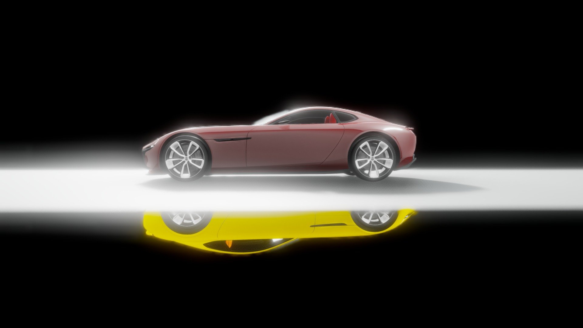 2015 Mazda RX-Vision | Yellow & Red - Download Free 3D model by kevin ...