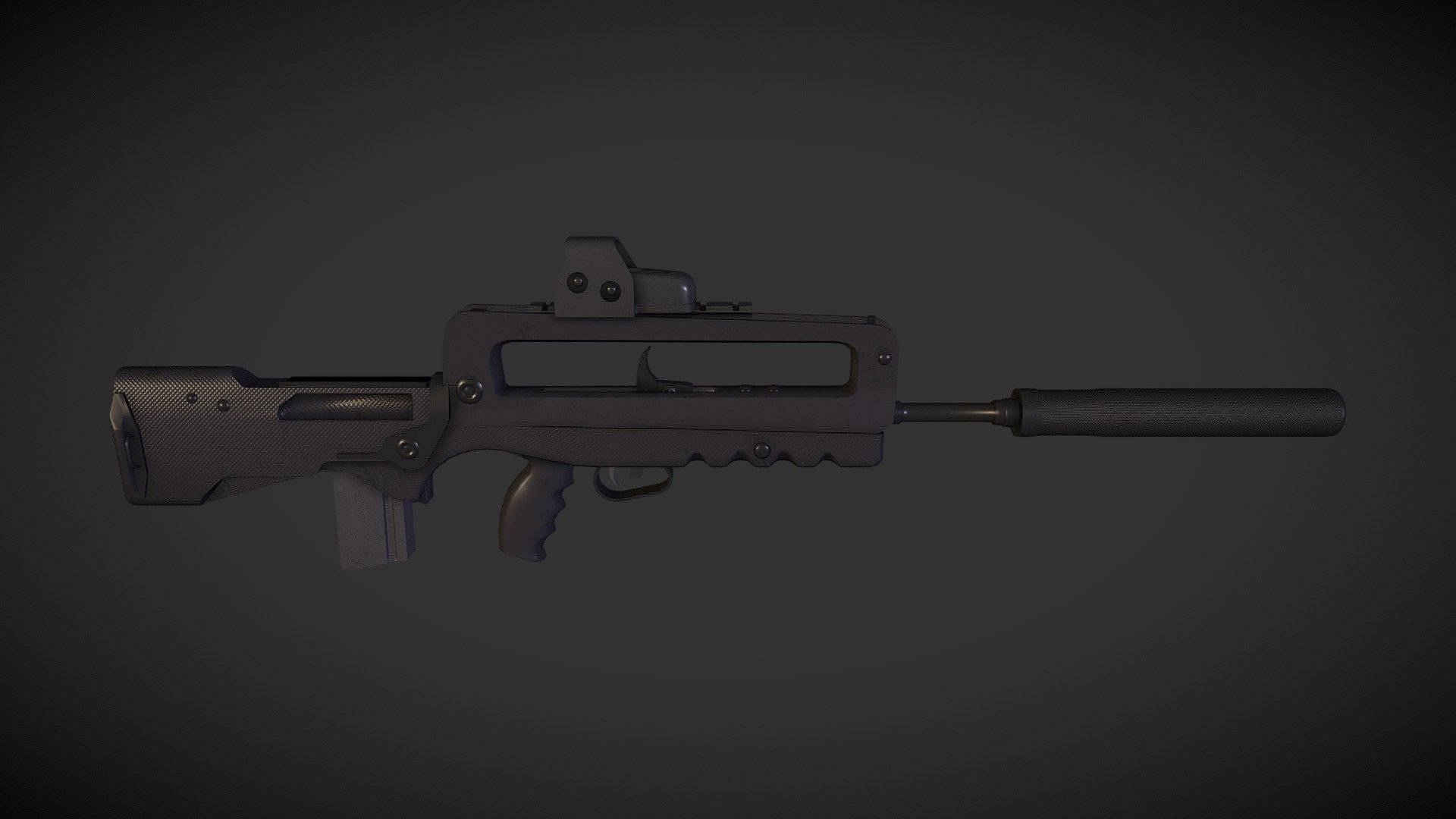 FAMAS EOTECH SILENCED - 3D model by TessaraOxygen (@19vladis97 ...
