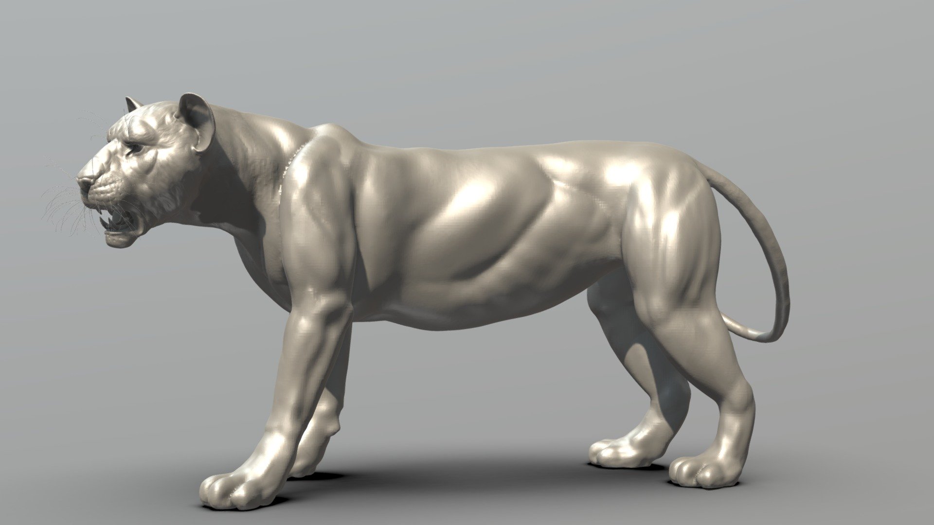 Sculpting - Lion - 3D model by Nestaeric [4ba20b5] - Sketchfab