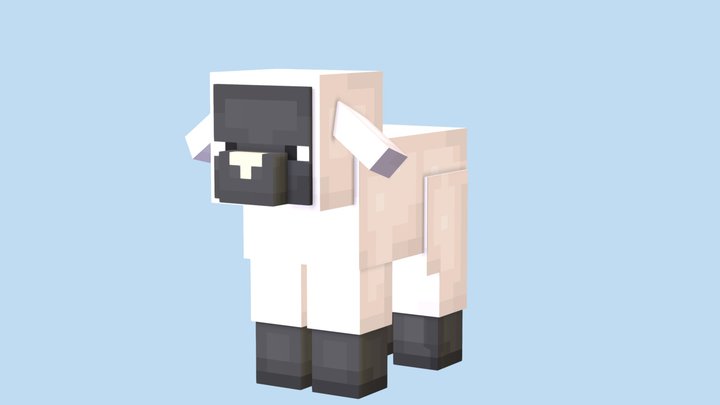 Minecraft_sheep 3D models - Sketchfab