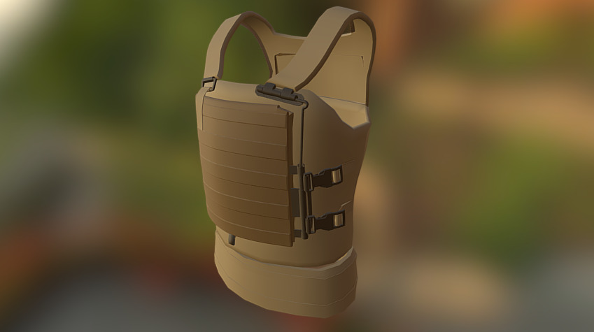 VIRTUS Military Body Armor - 3D model by Marko Zuzic (@maxzix) [4ba3c40 ...