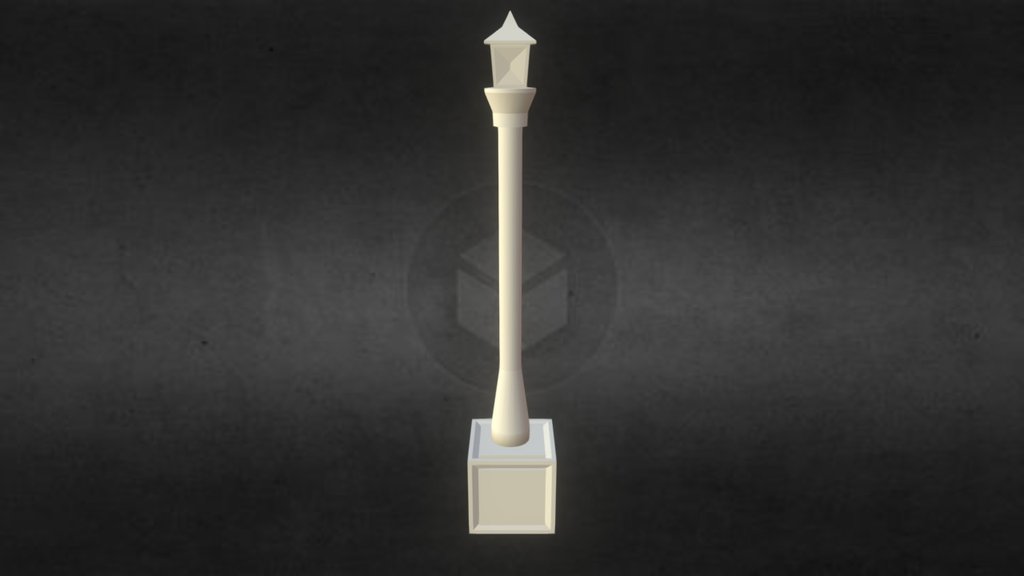 Lamp Post - Download Free 3D model by Cian Larkan (@cianlarkan ...
