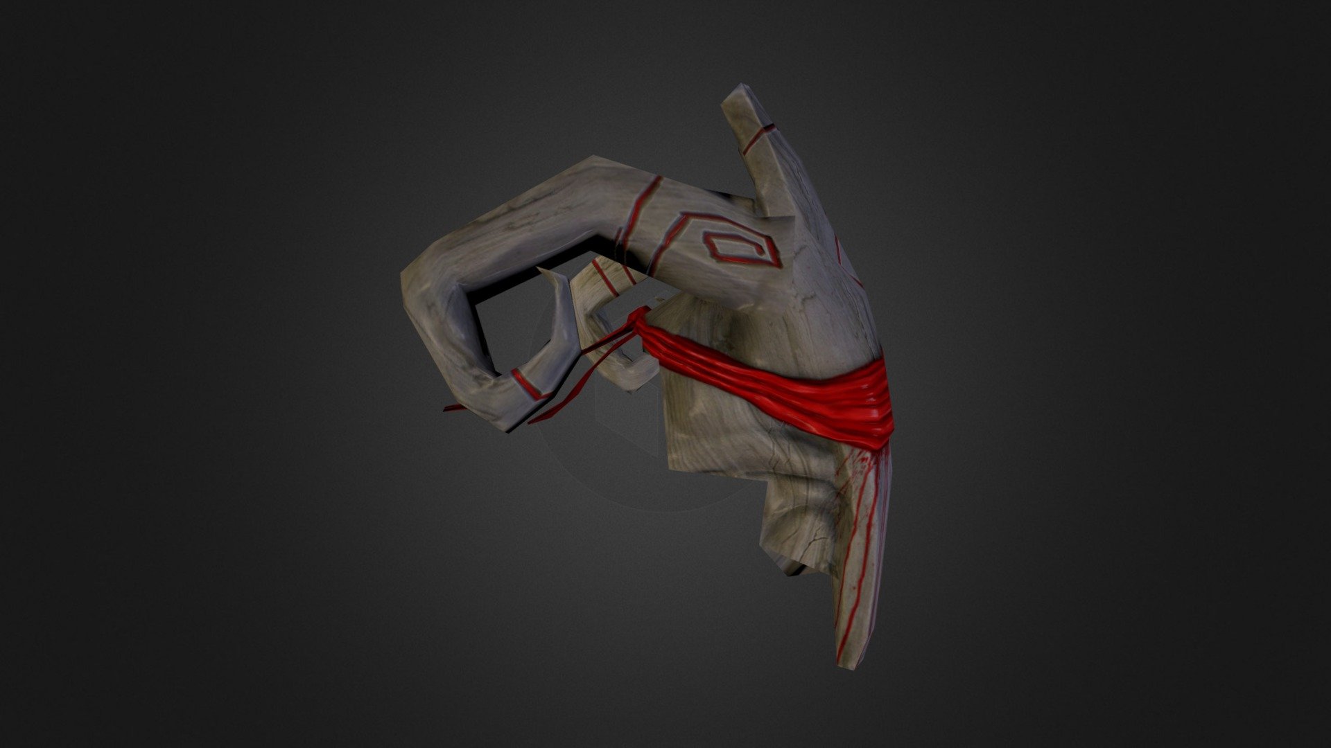 Blind Rage Veil - 3D model by Joel Stransky (@joelstransky) [4ba55b3 ...