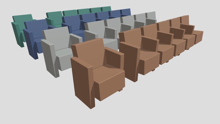 Auditorium 3D models - Sketchfab