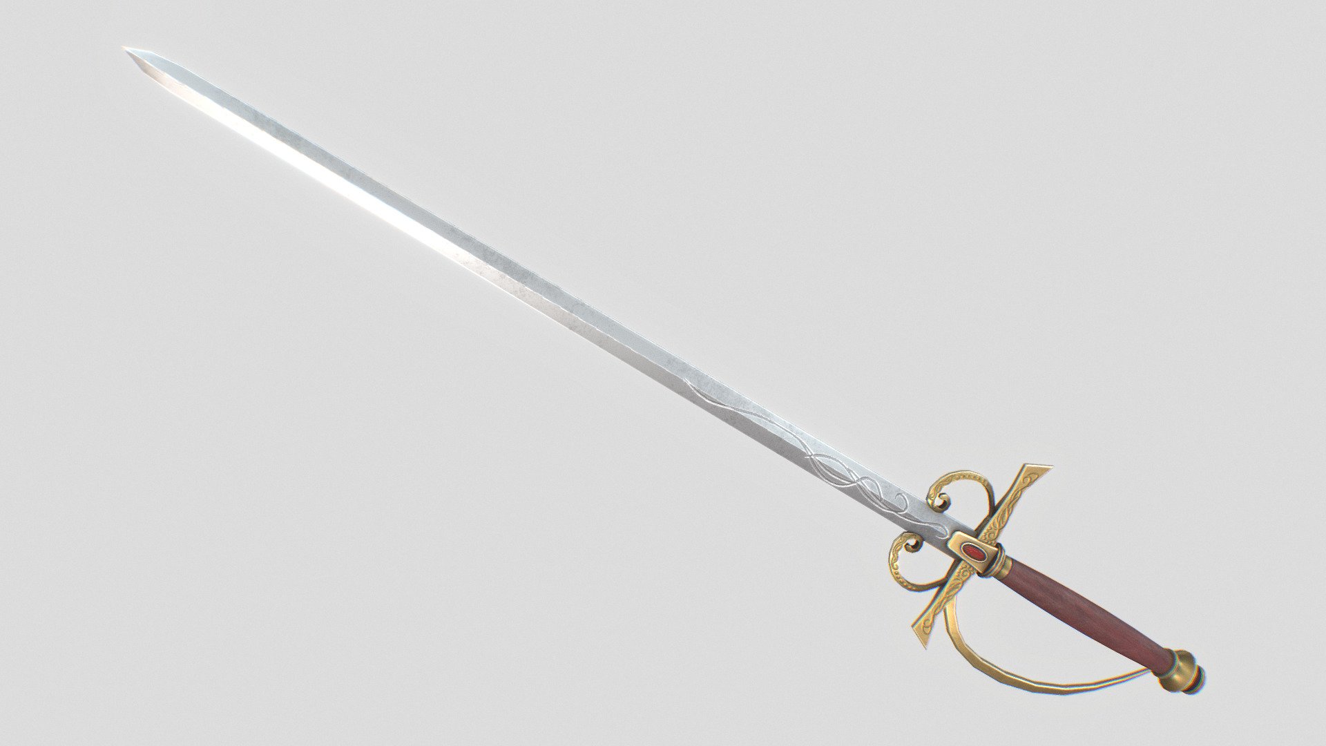 Fantasy rapier - Buy Royalty Free 3D model by Anima Z (@Anima-Z ...