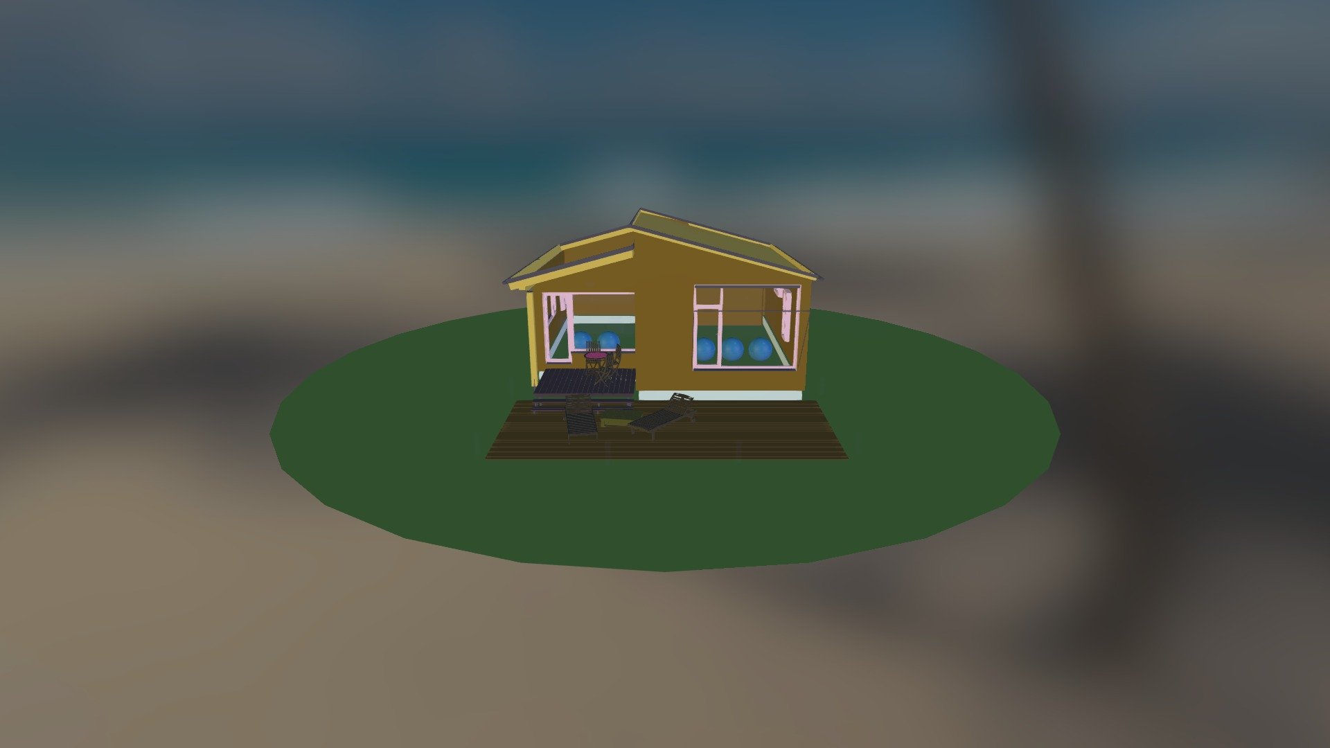 karbac_chata_1 - 3D model by prodejdveri.cz [4ba67b5] - Sketchfab