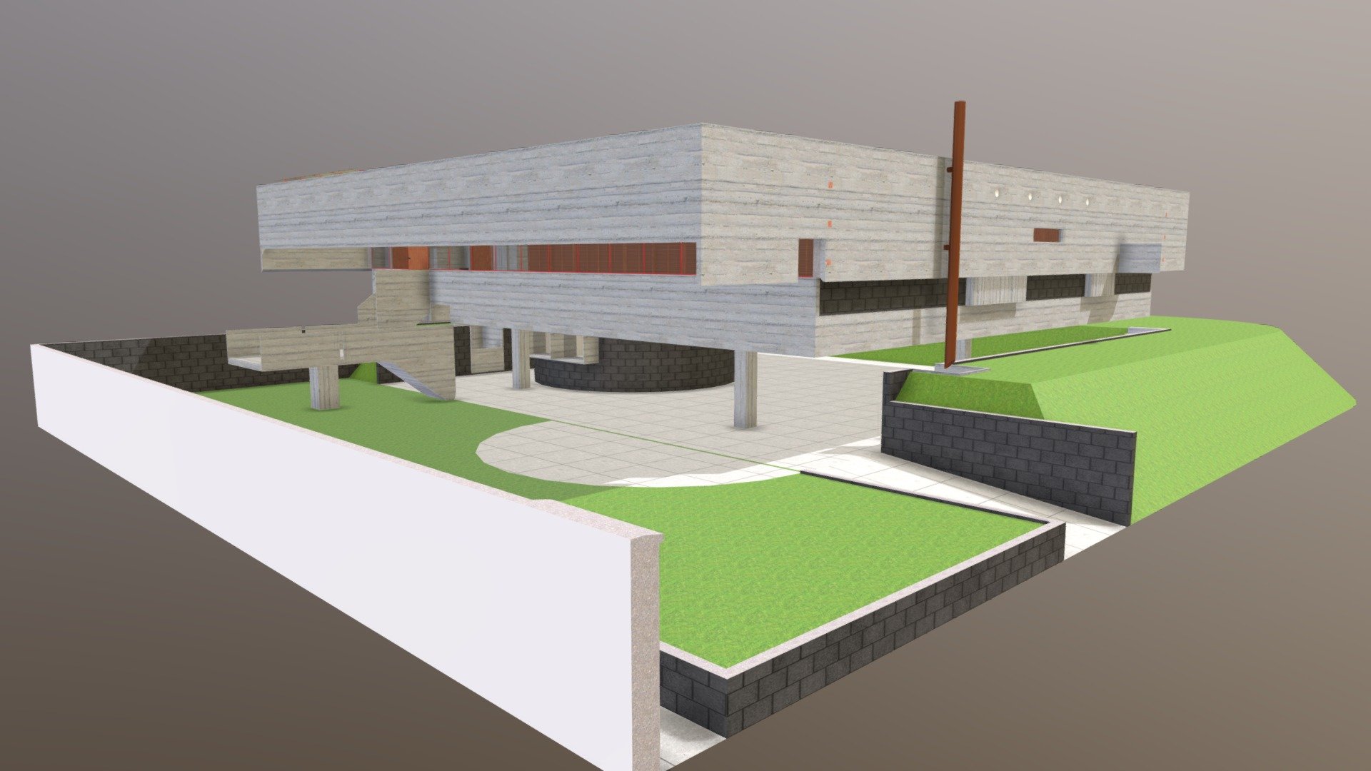 CASA BUTANTÃ - 3D model by juvicaroni [4ba67b6] - Sketchfab