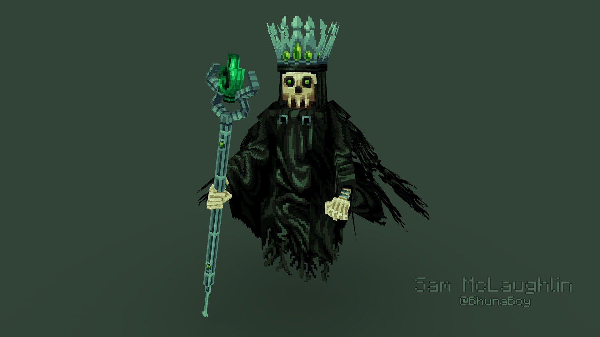 Skeleton Wraithlord - 3D model by Sam McLaughlin (@BhunaBoy) [4ba736a ...