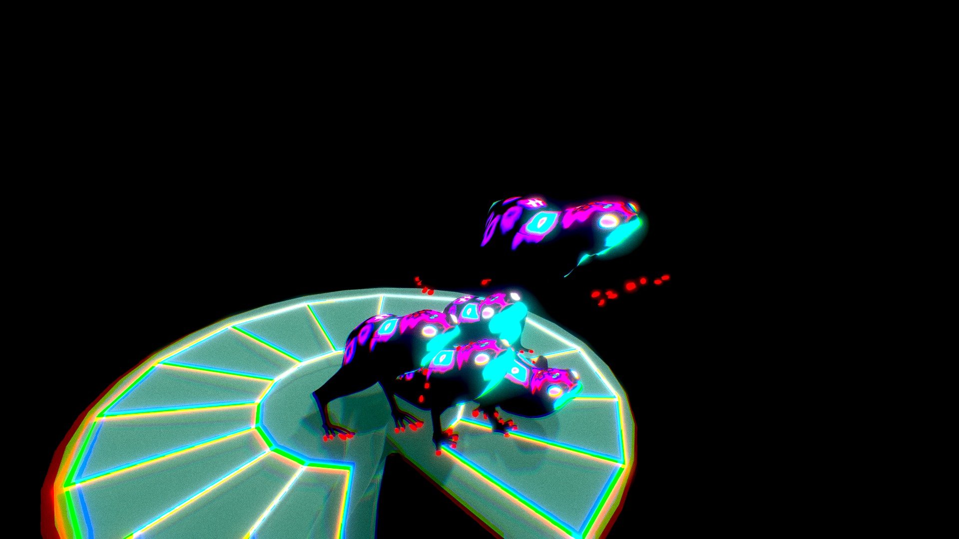 Frogs - 3D model by chakib2456 [4baa9cd] - Sketchfab