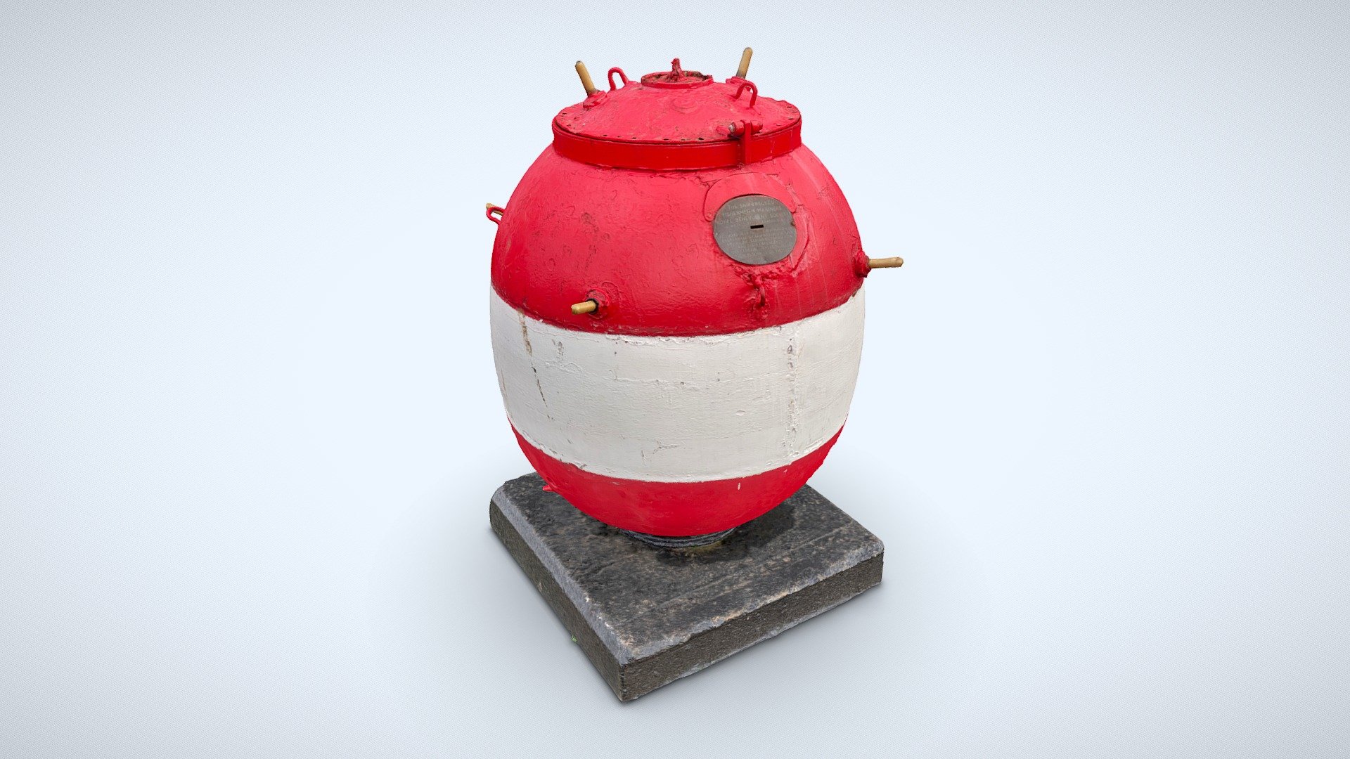 Sea Mine | Scarborough Harbour - 3D model by Nick Mason Archaeology ...